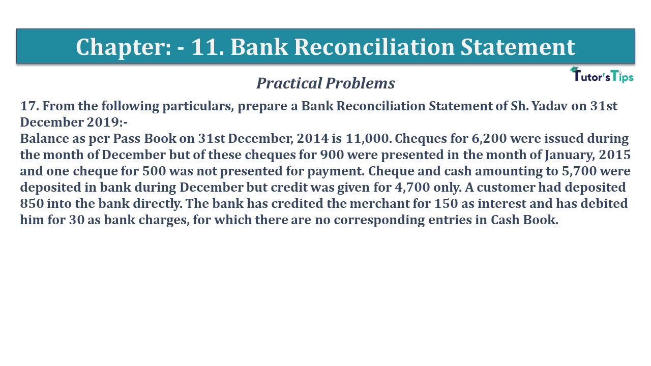 Question No 17 Chapter No 11 - D.K Goal 11 Class - ISC Accountancy ...